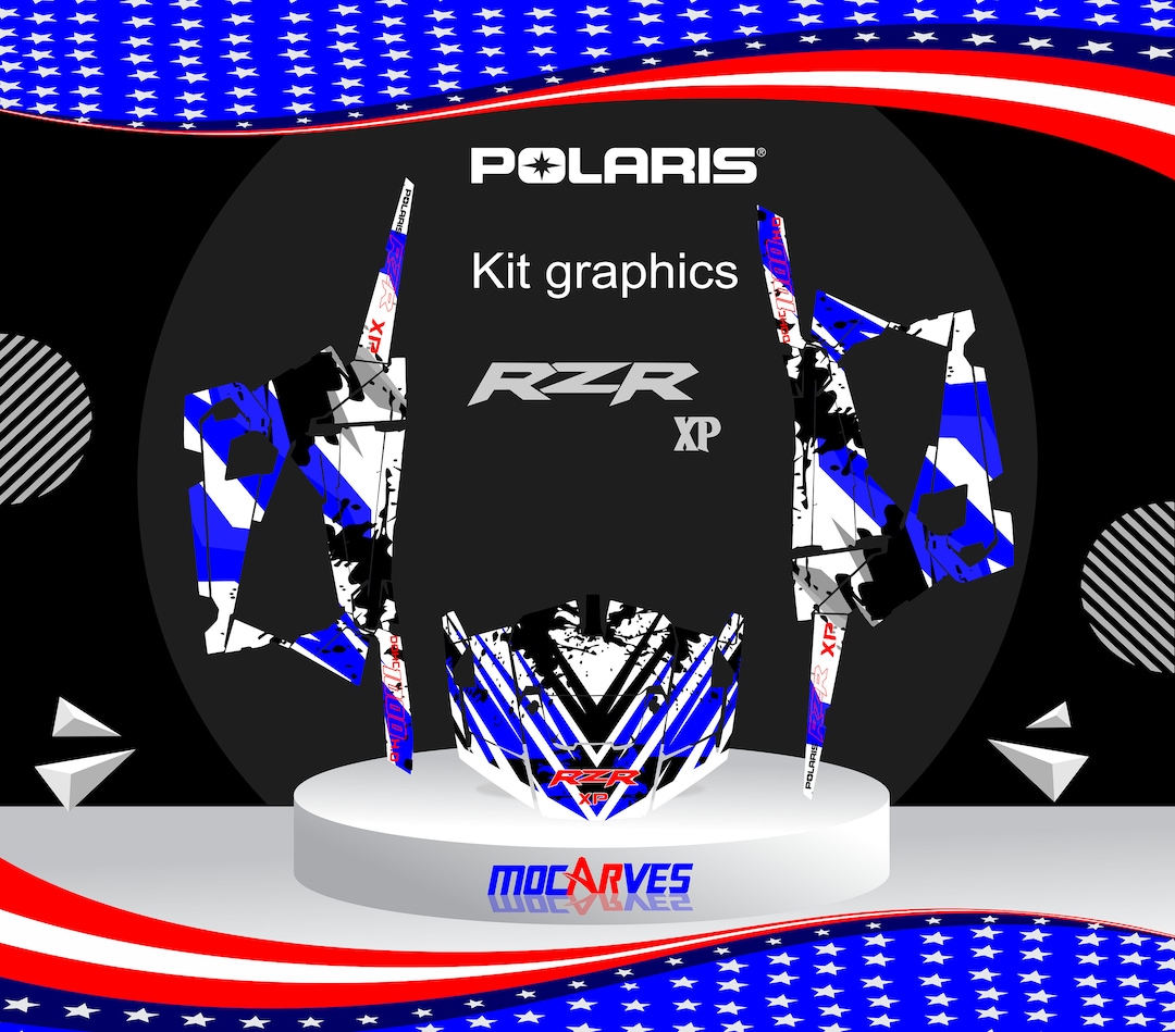 Fits Polaris RZR 1000xp Graphics Kit 2015 2016 2017 Decals Stikers UTV ...