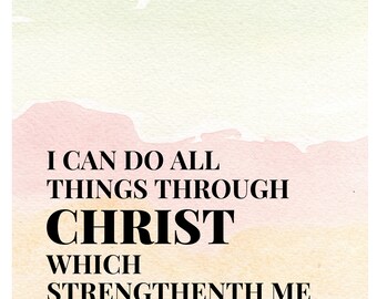 2023 Youth Theme I Can Do All Things Through Christ LDS - Etsy