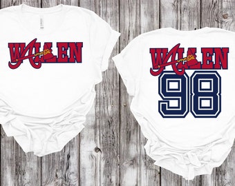 Morgan Wallen 98 Braves Digital Download PNG PDF SVG Jpeg - Etsy