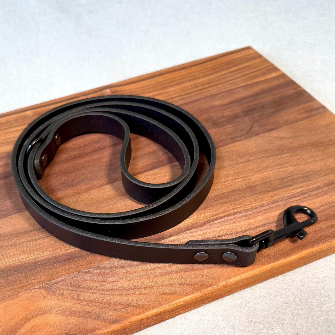 Leather Dog Leash Handmade Full Grain Heavy Duty - Etsy