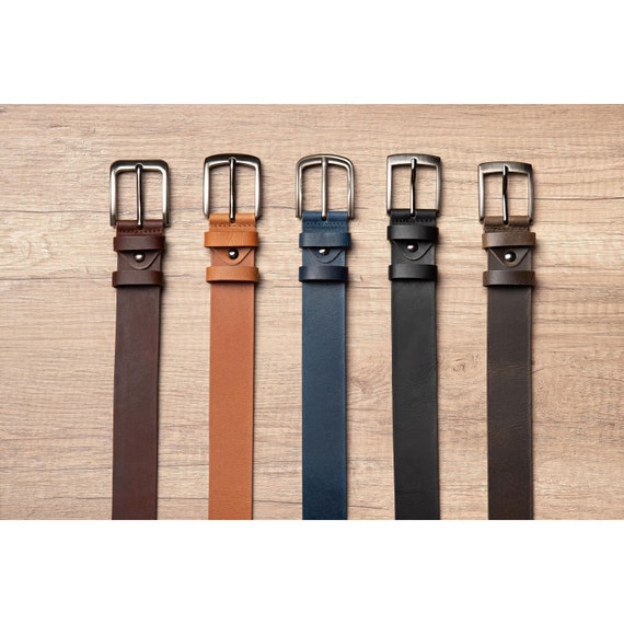 Casual leather belts store