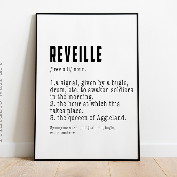 Reveille - Etsy