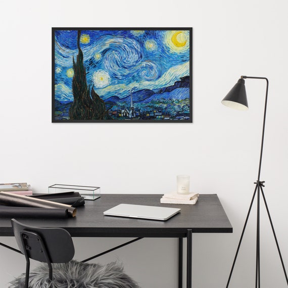 The Starry Night by Vincent Van Gogh Digital Download - Etsy