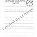 2 Workbooks: Practice Makes Perfect Print and Cursive Handwriting Guide ...