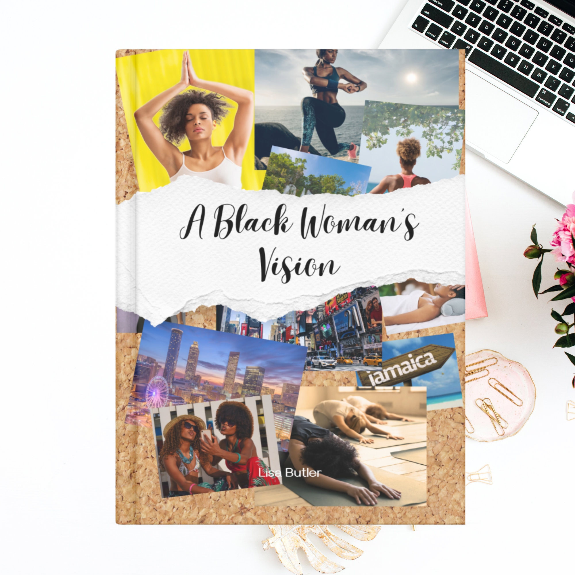 Black Woman's Vision Printable Vision Board Book 2024 Planner Budget ...