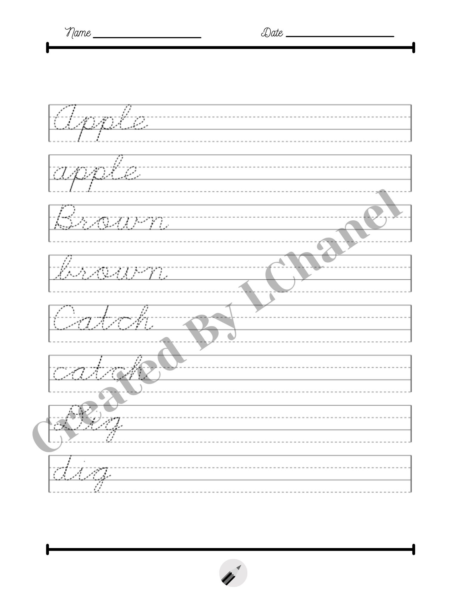 2 Workbooks: Practice Makes Perfect Print and Cursive Handwriting Guide ...