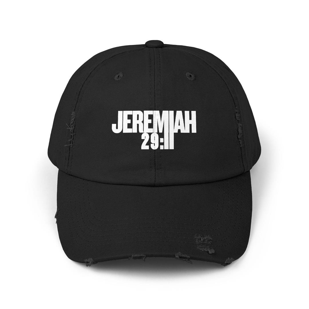 Jeremiah 29:11 Distressed Cap - Etsy