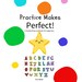 2 Workbooks: Practice Makes Perfect Print and Cursive Handwriting Guide ...