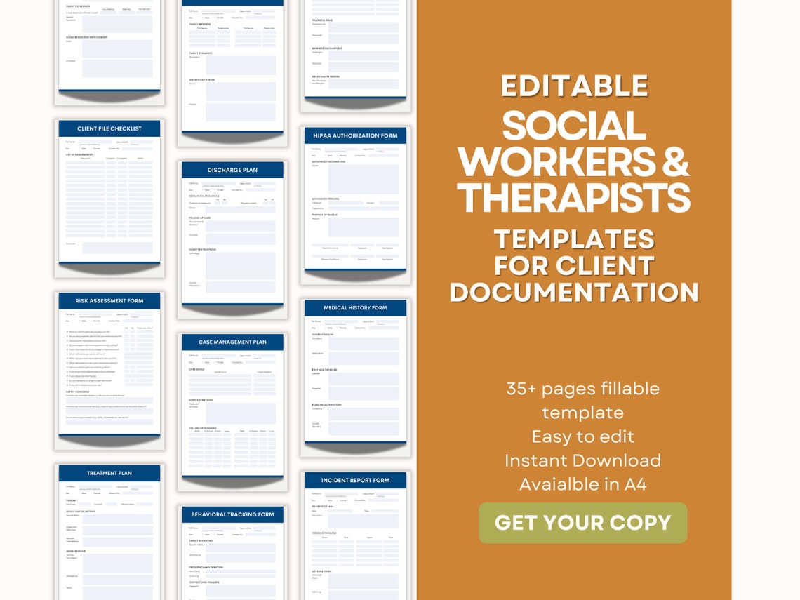 Fillable Client Intake Form | Client Intake Form | Therapy Office ...