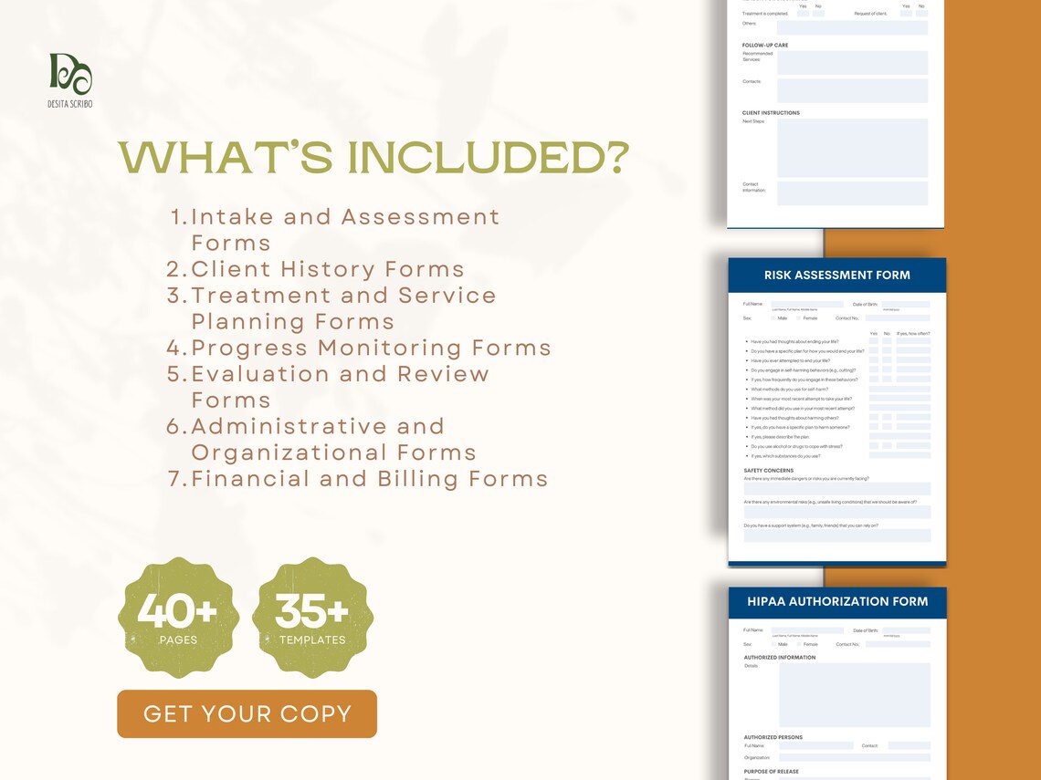 Fillable Client Intake Form | Client Intake Form | Therapy Office ...