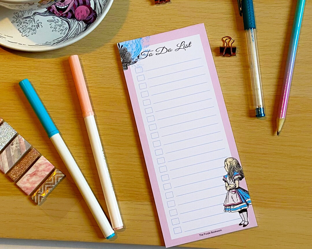 Alice to Do List Desk Pad - Etsy