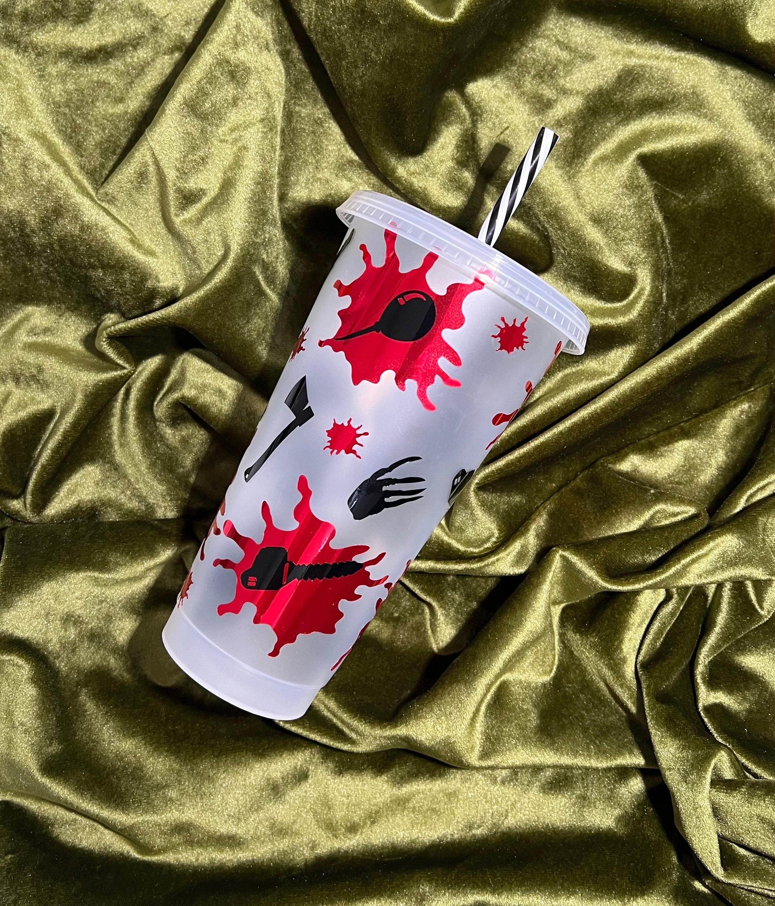 Blood Splatter holographic Cold Cup - Etsy