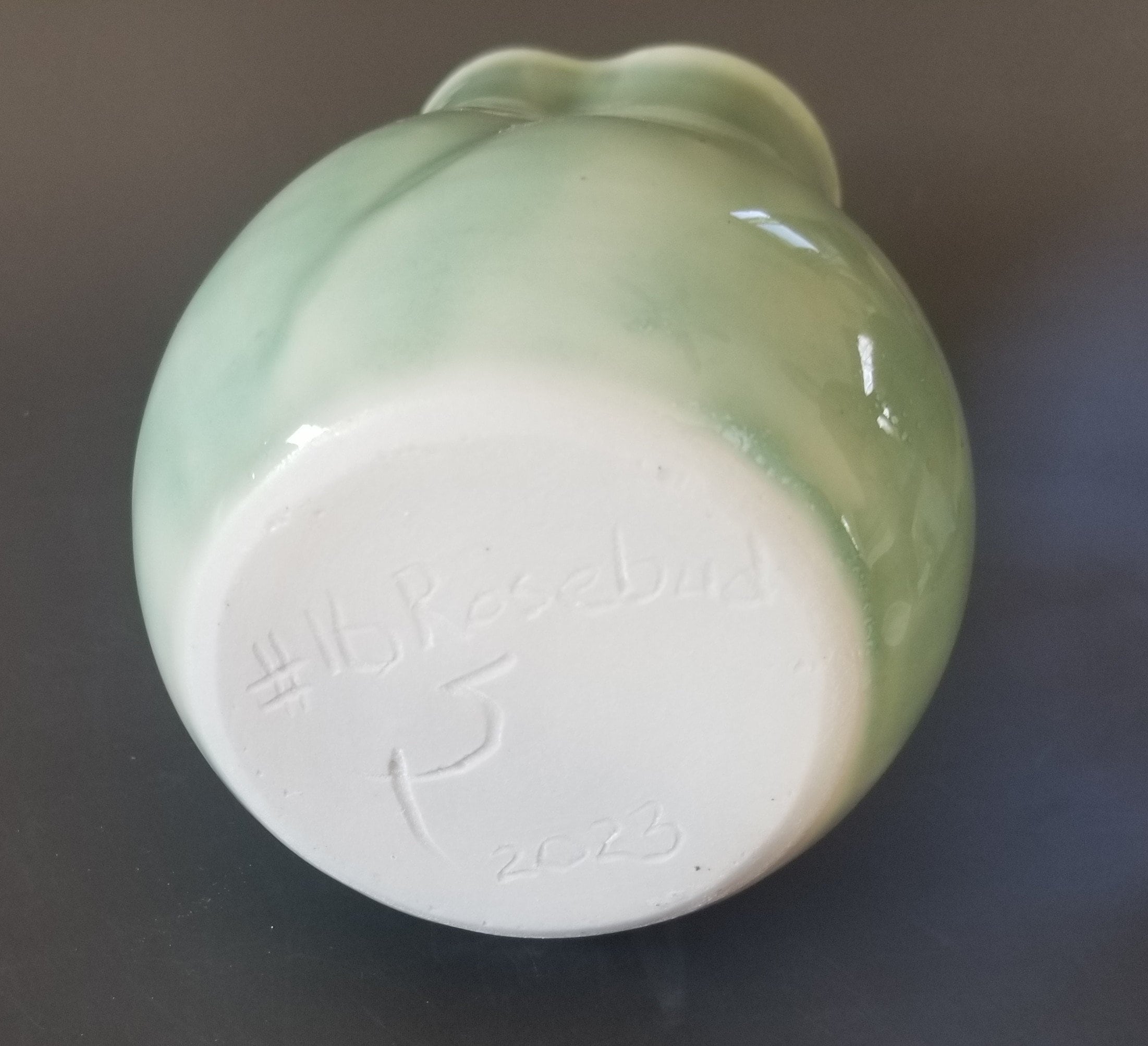 Sm. Rosebud Vase, Green, 16 Size - Etsy