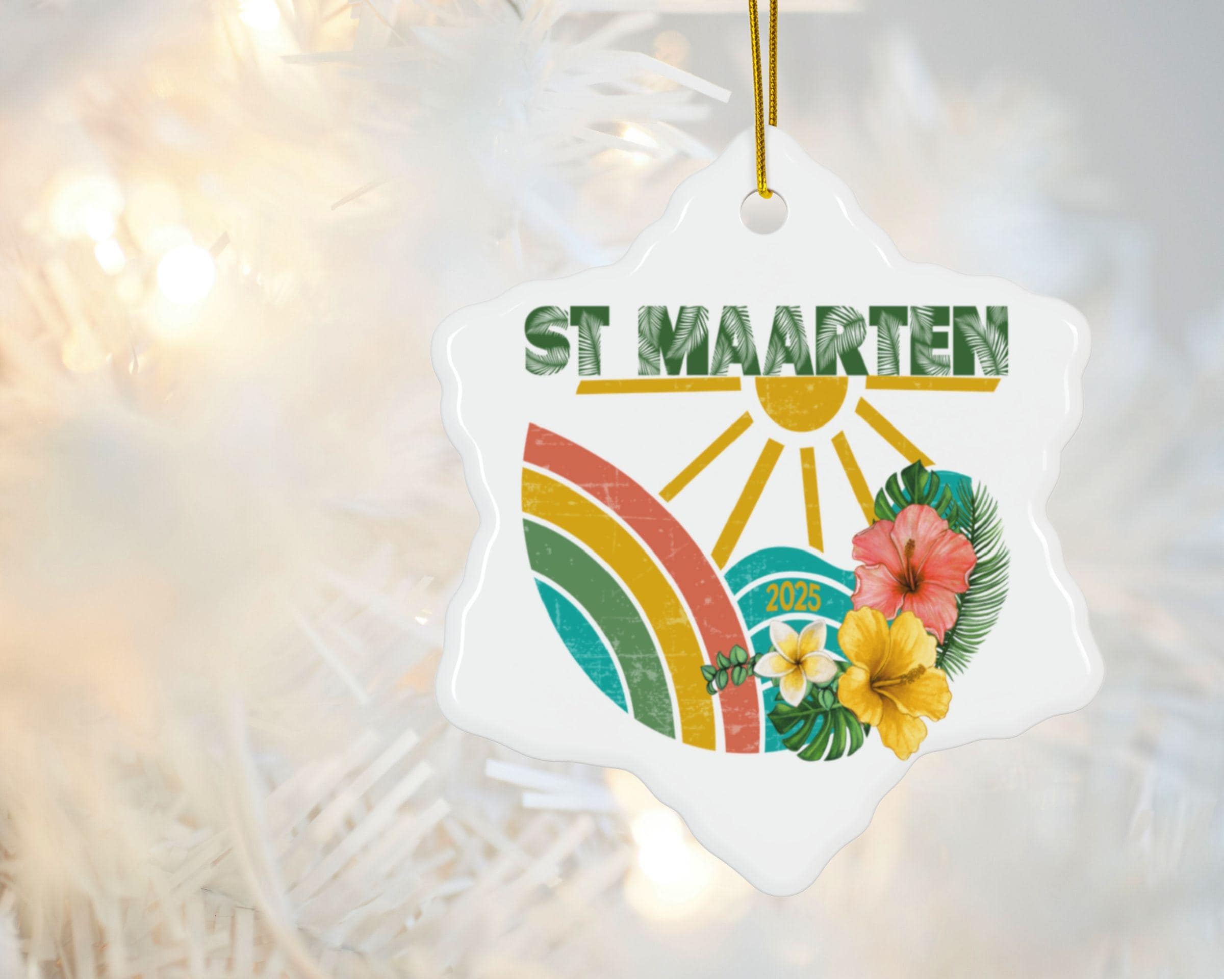 St Maarten Christmas Ornament, St.maarten Souvenir Gift,saint Maarten ...