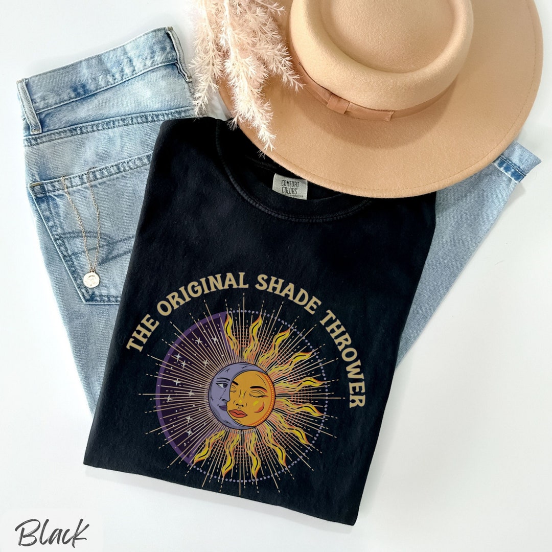 Funny Solar Eclipse Shirt, April 8 2024 Eclipse Gift, Shady Sun Moon ...