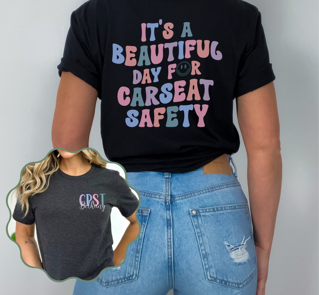 Customized CPST Tshirt, Custom Child Passenger Safety Tech Shirt ...