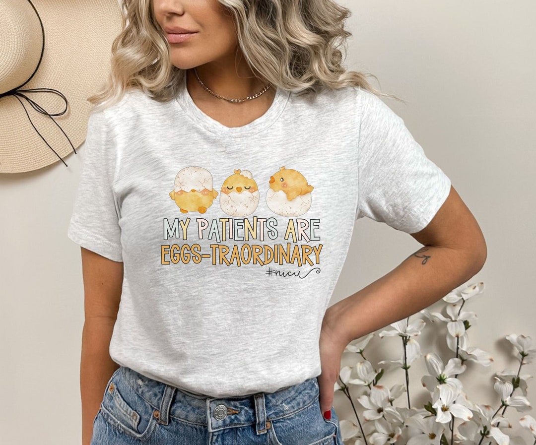 NICU Nurse Tshirt, Baby Chicks Neonatal ICU T-shirt, NICU Nurse ...