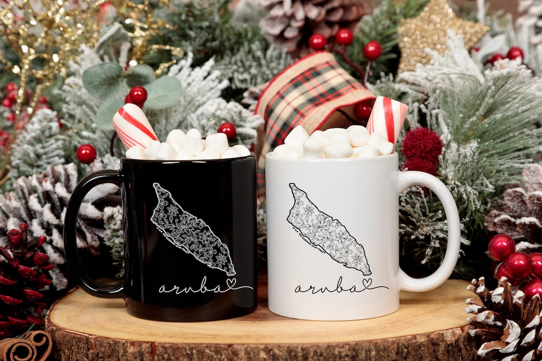 Aruba Coffee Mug, Christmas Gift for Aruban Mom, Destination Wedding ...