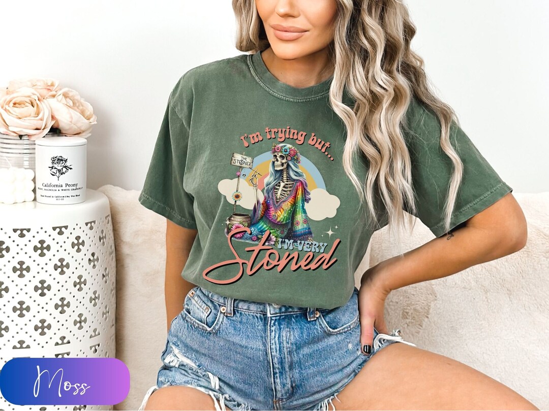 Funny Stoner Weed Shirt, Retro Pothead Tshirt, 420 T-shirt, Hippie ...