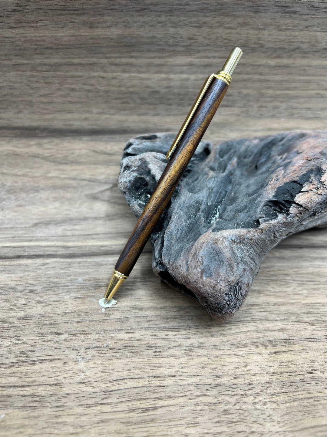 Artisan Siamese Rosewood "longwood" Pencil - Etsy