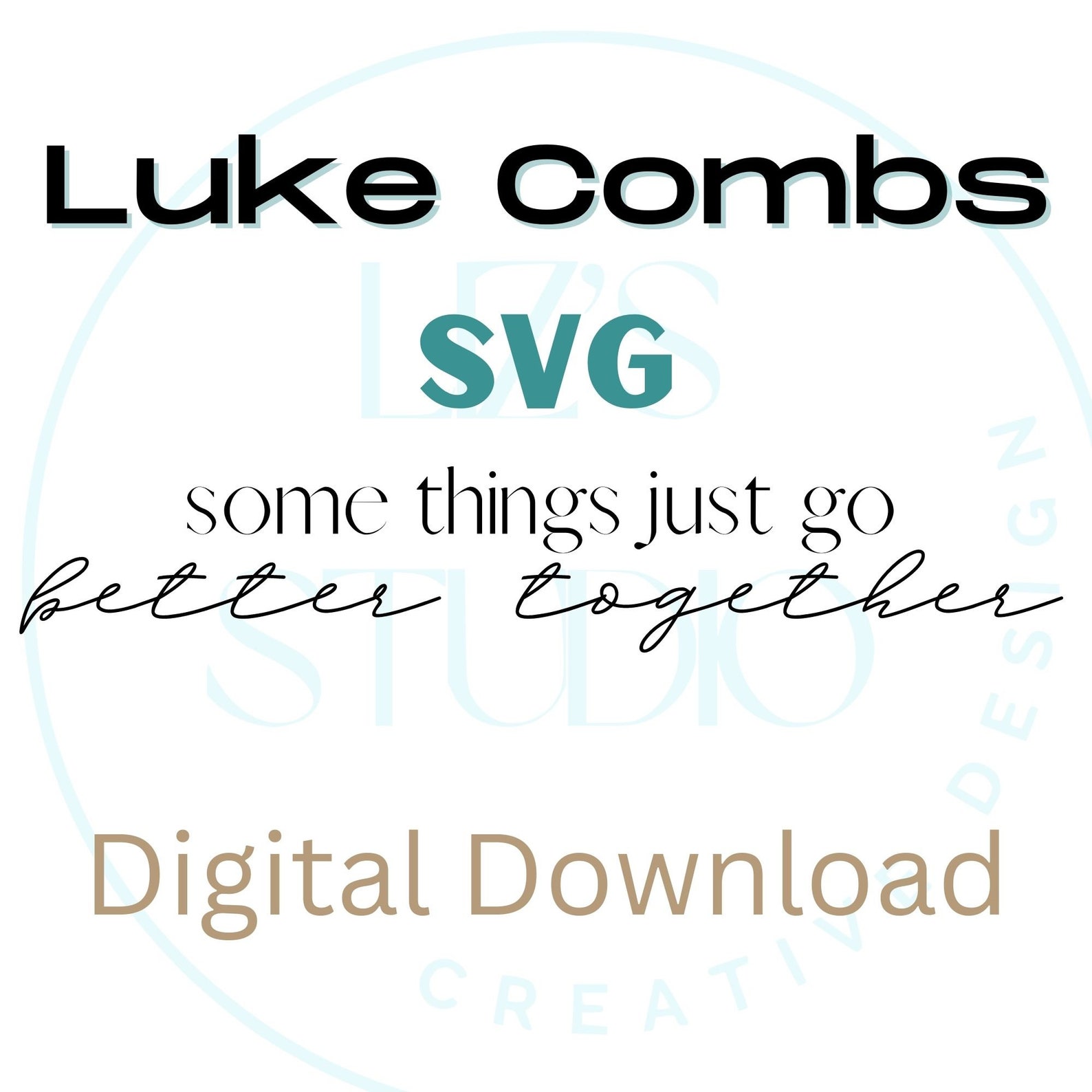Luke Combs Shirt SVG Digital Design Country Music Shirt Luke Combs ...