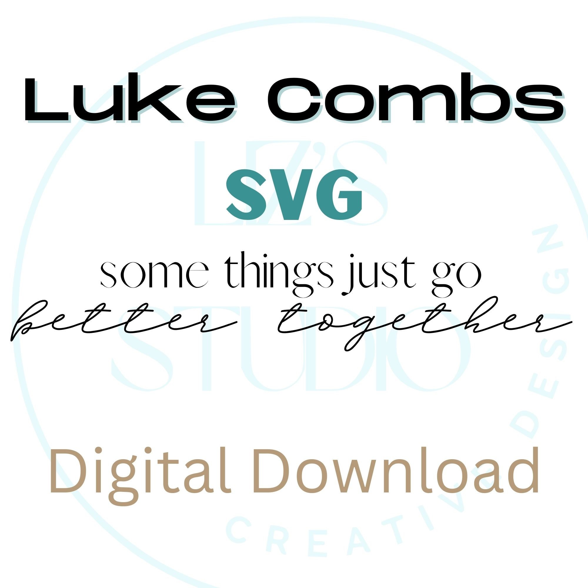 Luke Combs Shirt SVG Digital Design Country Music Shirt Luke Combs ...