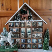Wooden Advent Calendar - Etsy