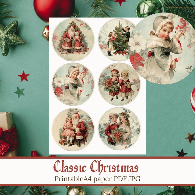 Christmas Decoupage Paper - Etsy