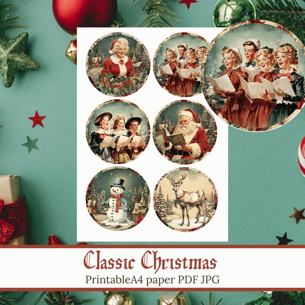 Christmas Decoupage Paper - Etsy