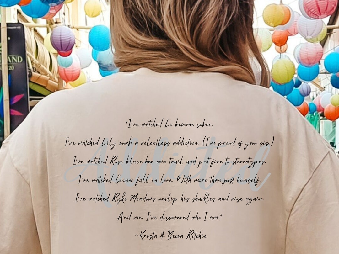 Addicted / Calloway Sisters Series Custom Quote Tshirt - Etsy