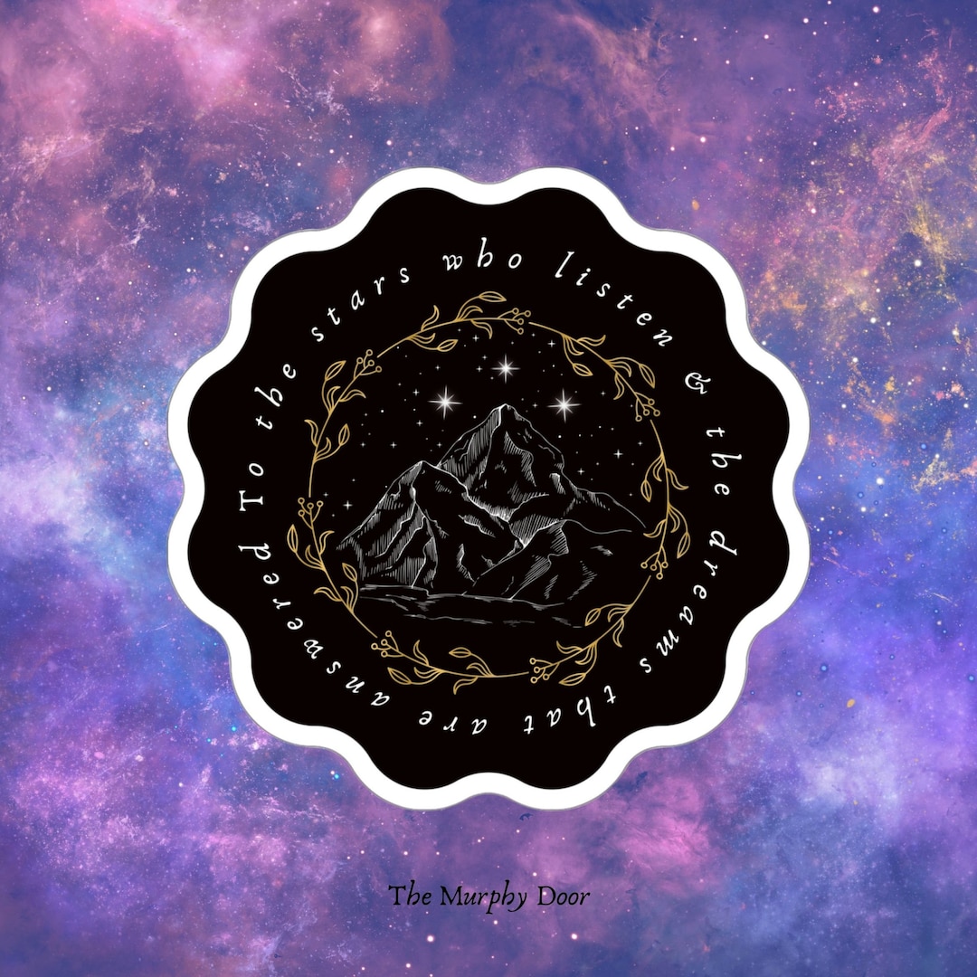 ACOTAR Sticker, A Court of Thorns and Roses Laptop Decal, Sarah J Maas ...