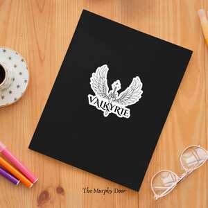 Valkyrie Sticker, ACOTAR Matte Vinyl Laptop Decal, A Court of Thorns ...