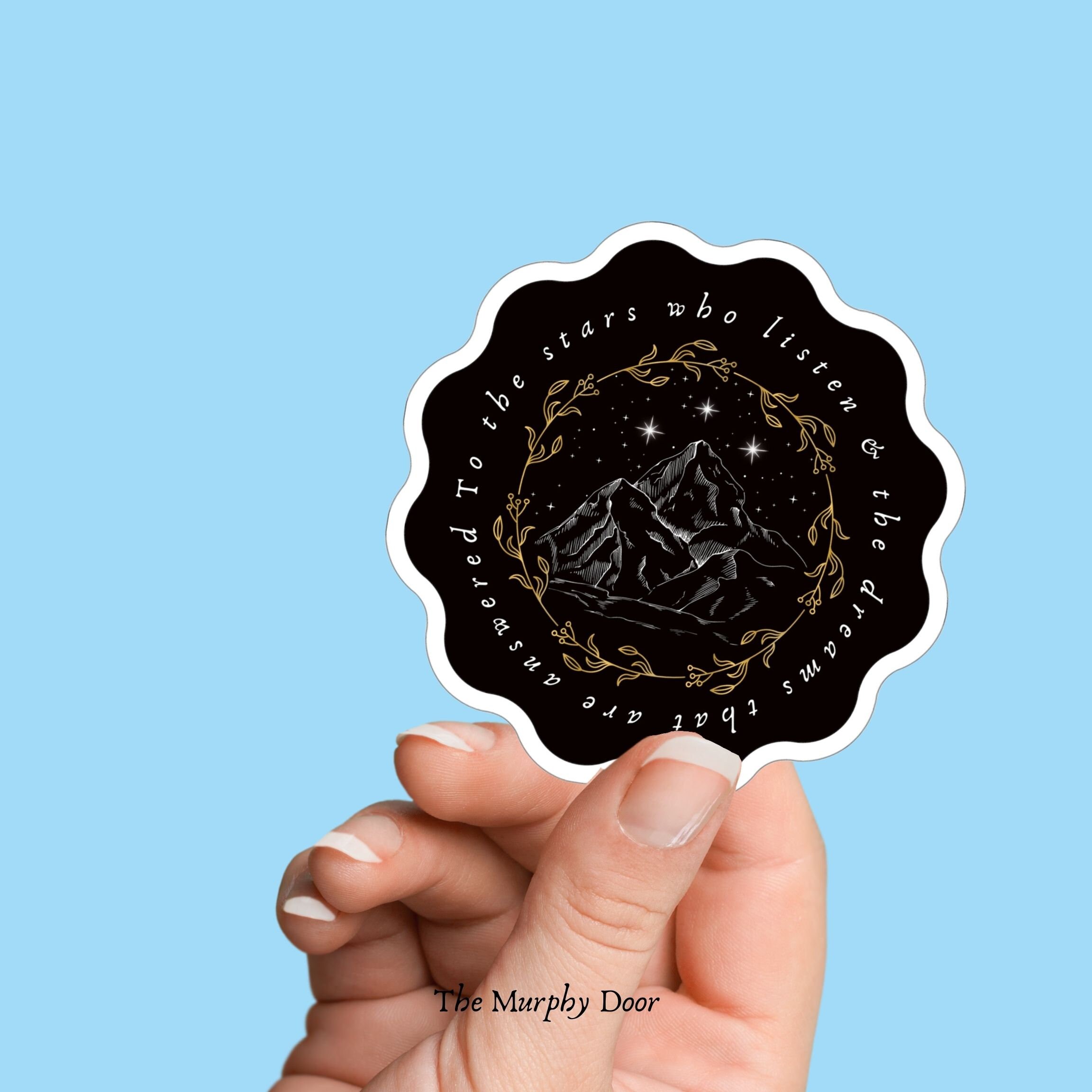ACOTAR Sticker, A Court of Thorns and Roses Laptop Decal, Sarah J Maas ...