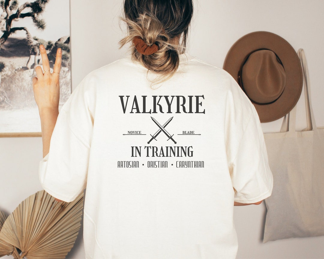 Valkyrie in Training Tshirt, Valkyrie T-shirt, ACOTAR Shirt, A Court of ...