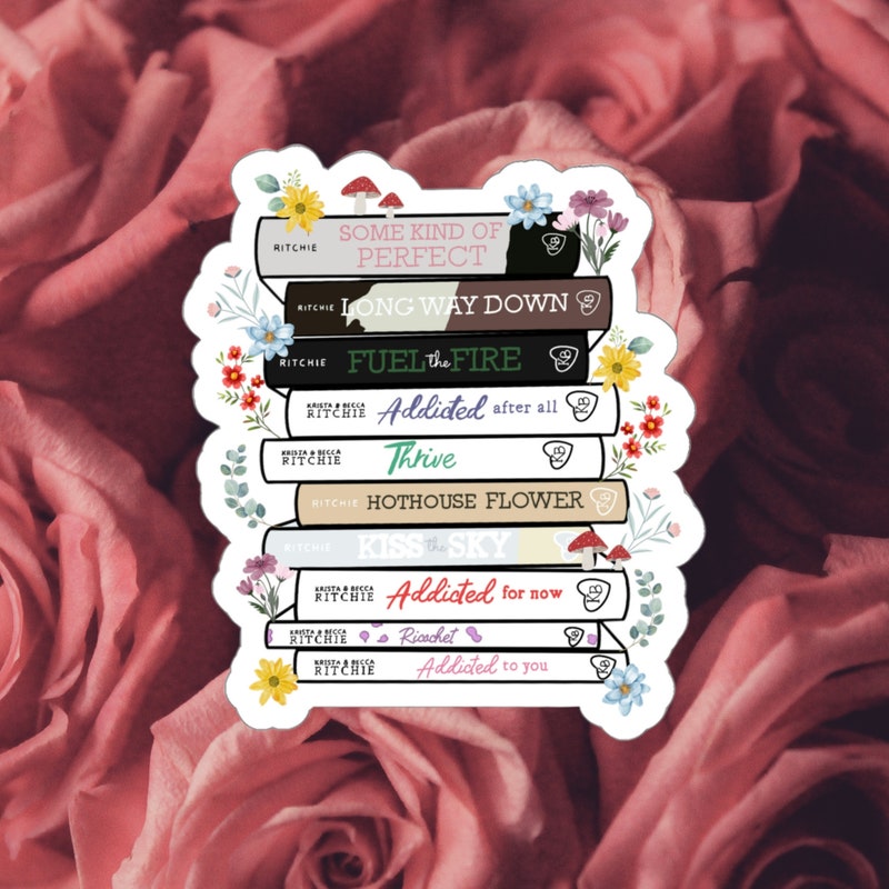 Bookish Stickers - Etsy