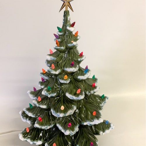 Large Ceramic Christmas Tree Atlantic Edition - Etsy