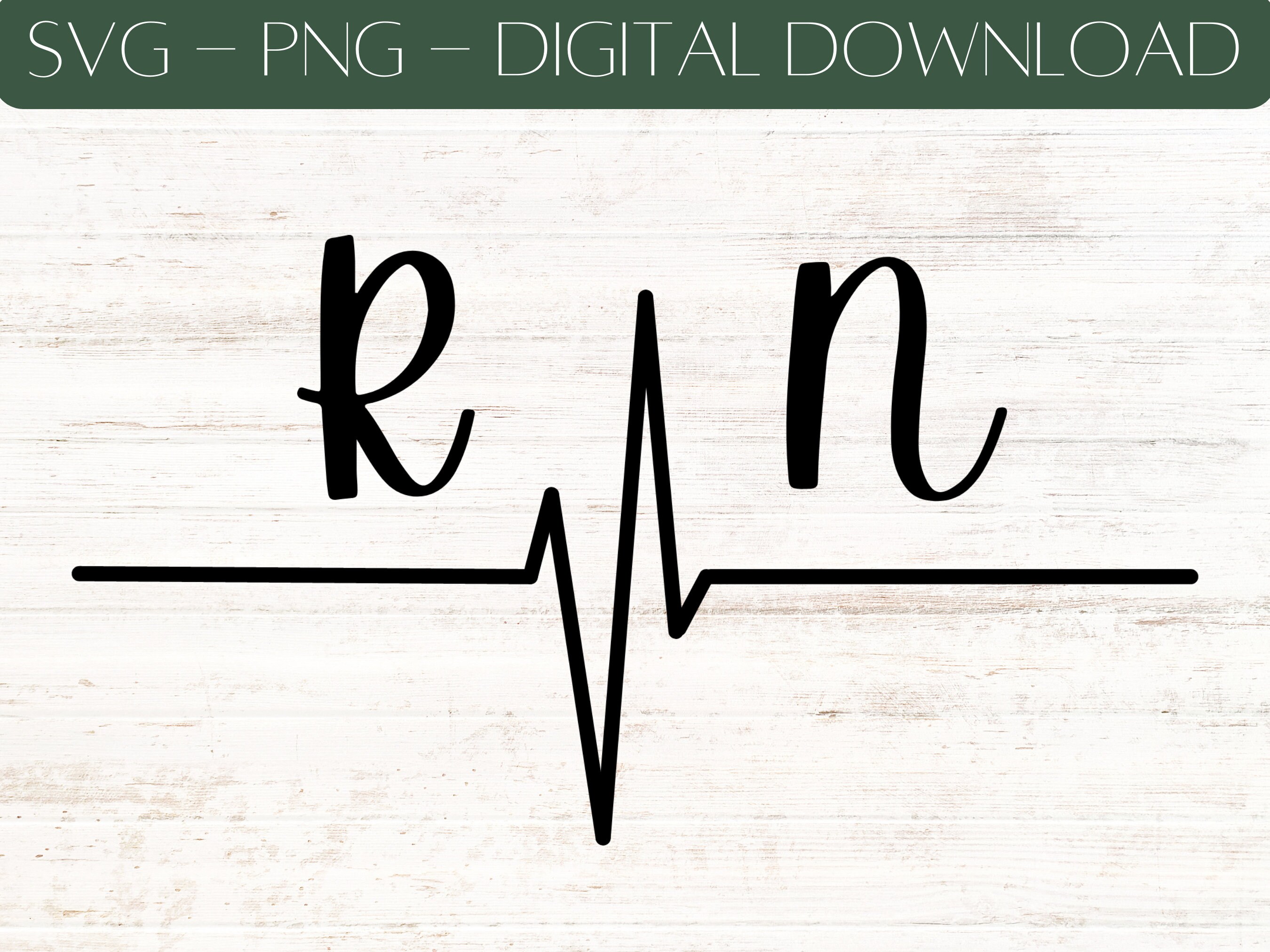 RN Nursing SVG PNG Cut File Vector for Cricut, Clip Art, and Gifts - Etsy