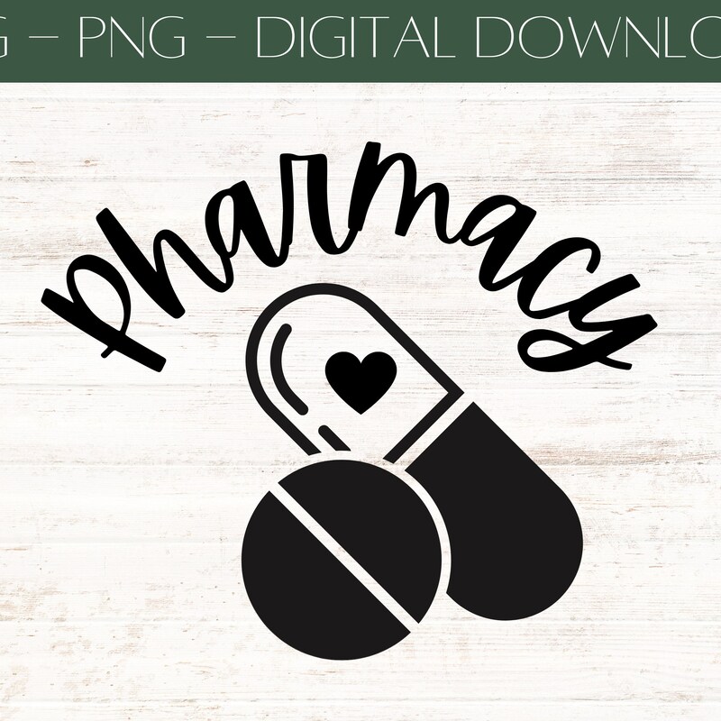 Pharmacy Svg - Etsy Canada