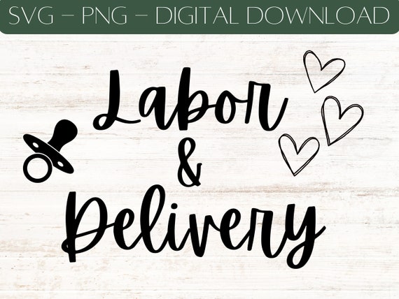 Labor and Delivery Nurse SVG PNG Cut File Vector for Cricut - Etsy