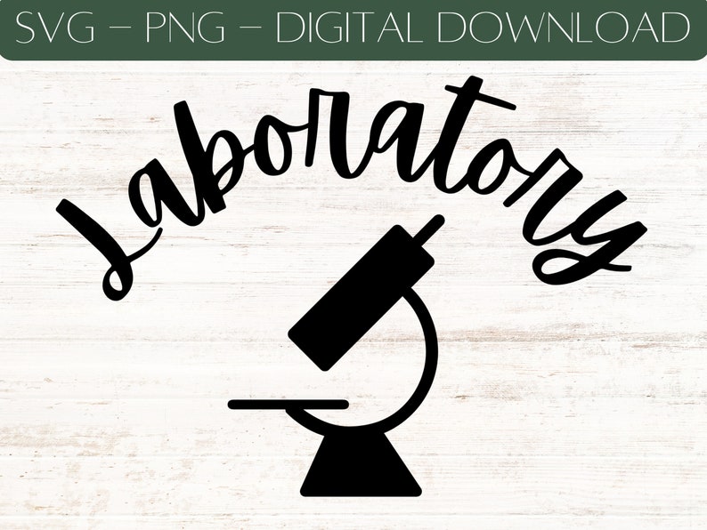 Laboratory Technologist Lab Tech SVG PNG Cut File Vector for Cricut ...