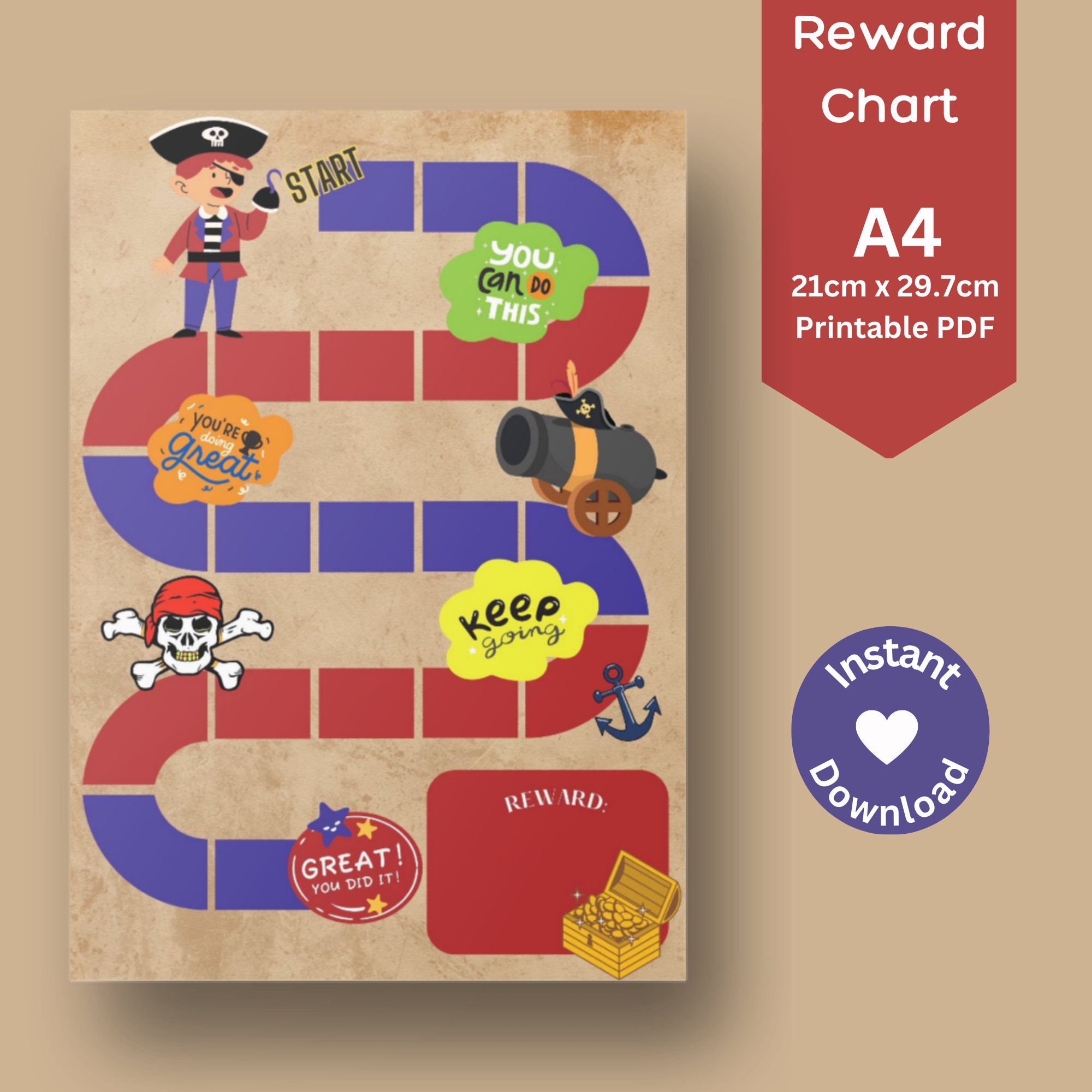 Pirates Reward Chart Printable Unicorn Behaviour Chart Daily Chore ...