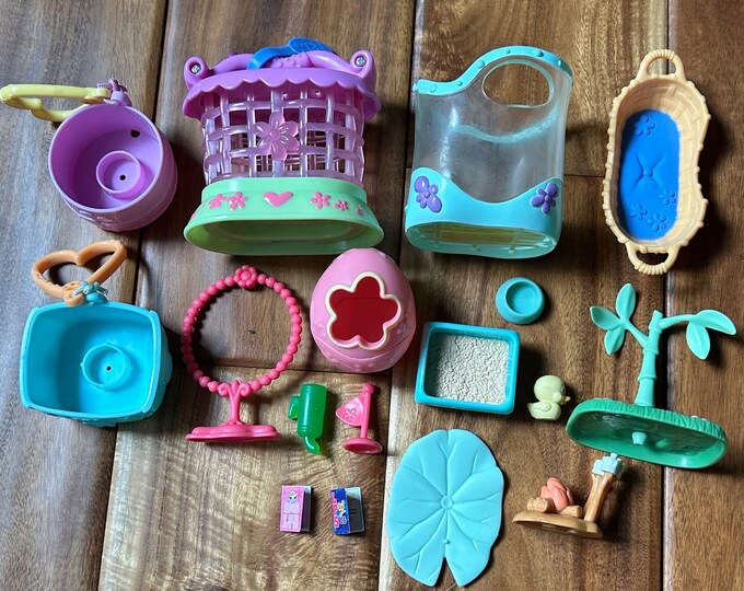 LPS Littlest Pet Shop Accessories Lot - Etsy