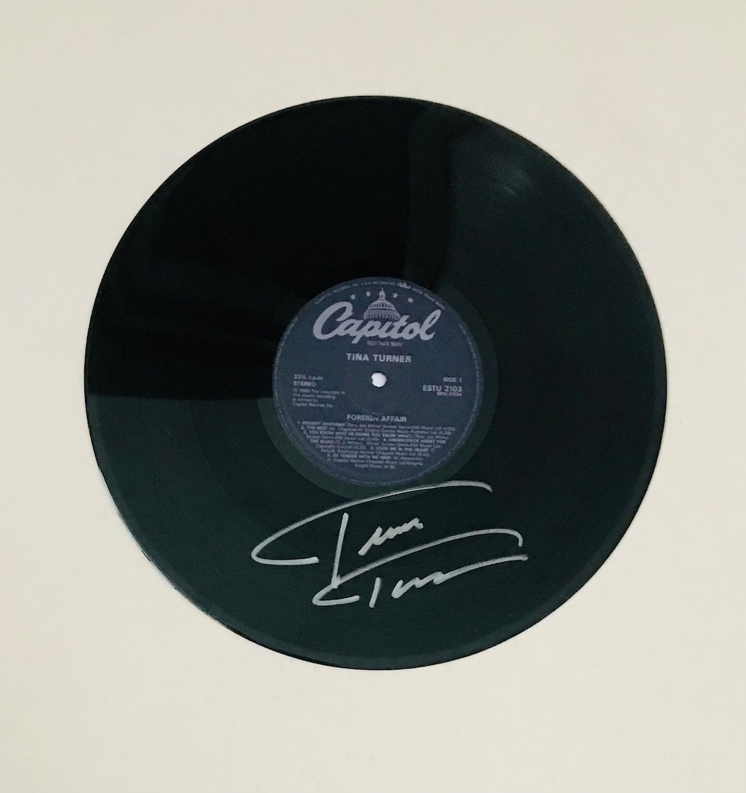 Tina Turner LP Vinyl Display Record - Etsy
