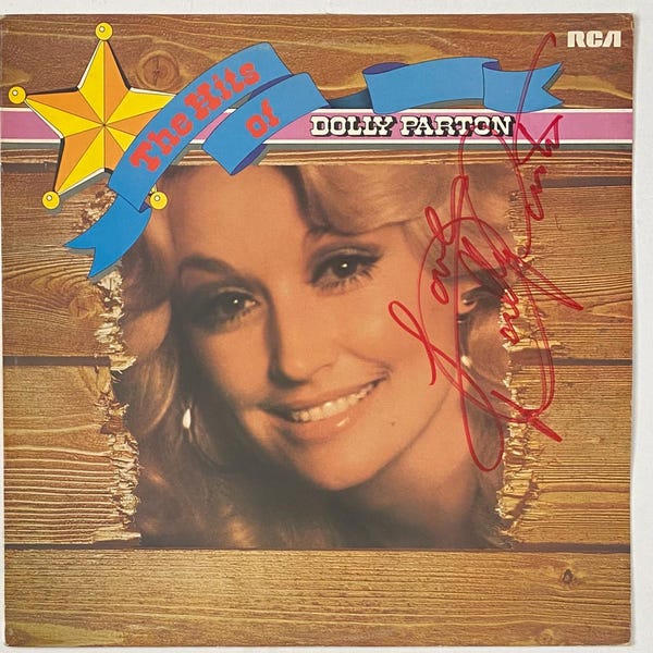 Dolly Parton Autograph - Etsy