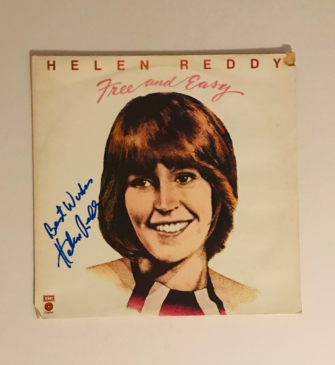 Helen Reddy Signed LP Cover - Etsy