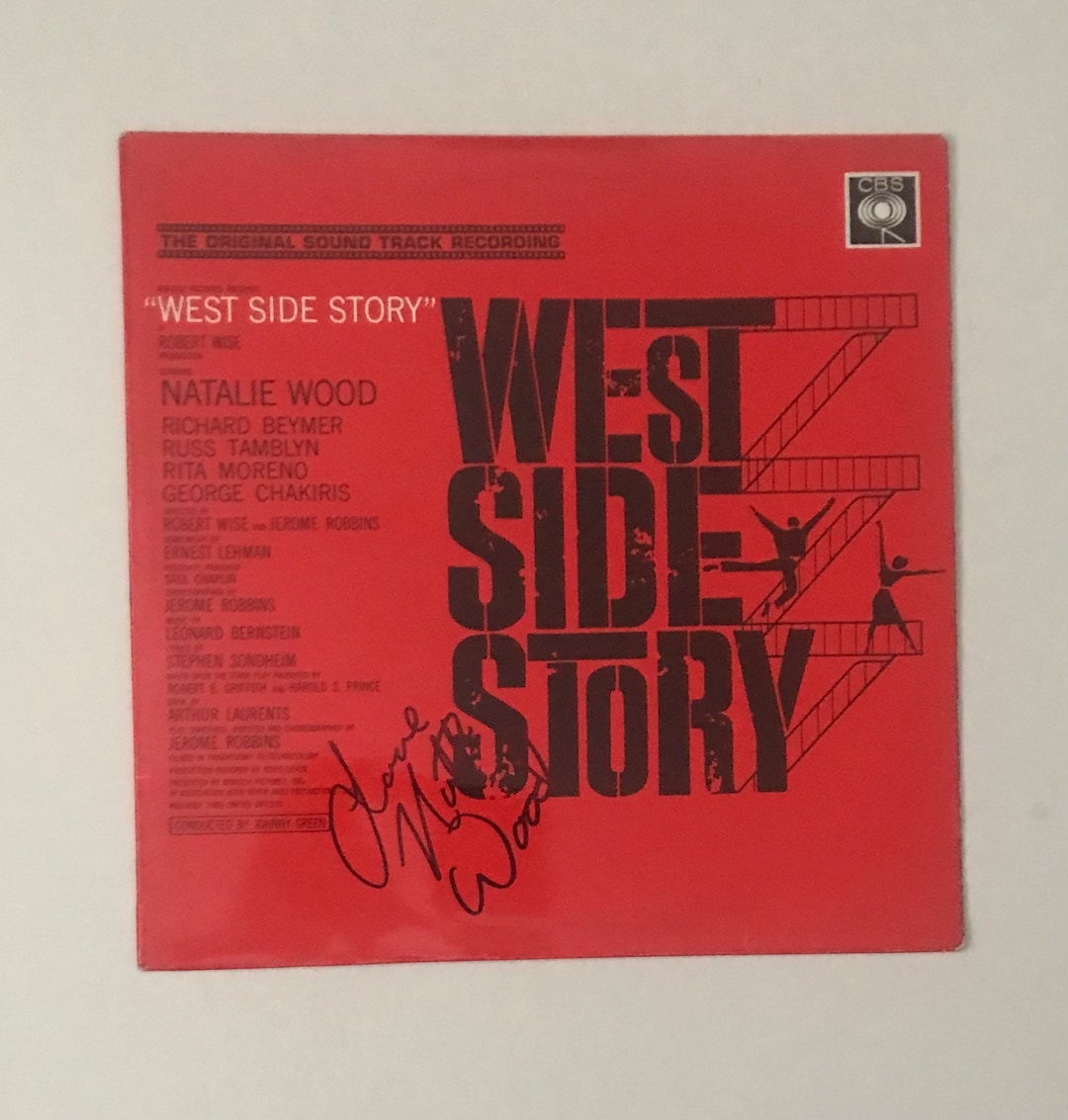 Natalie Wood Signed LP Cover - Etsy