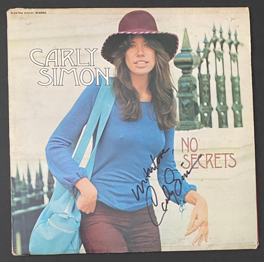 Carly Simon Autograph on Original LP Cover Inc COA - Etsy