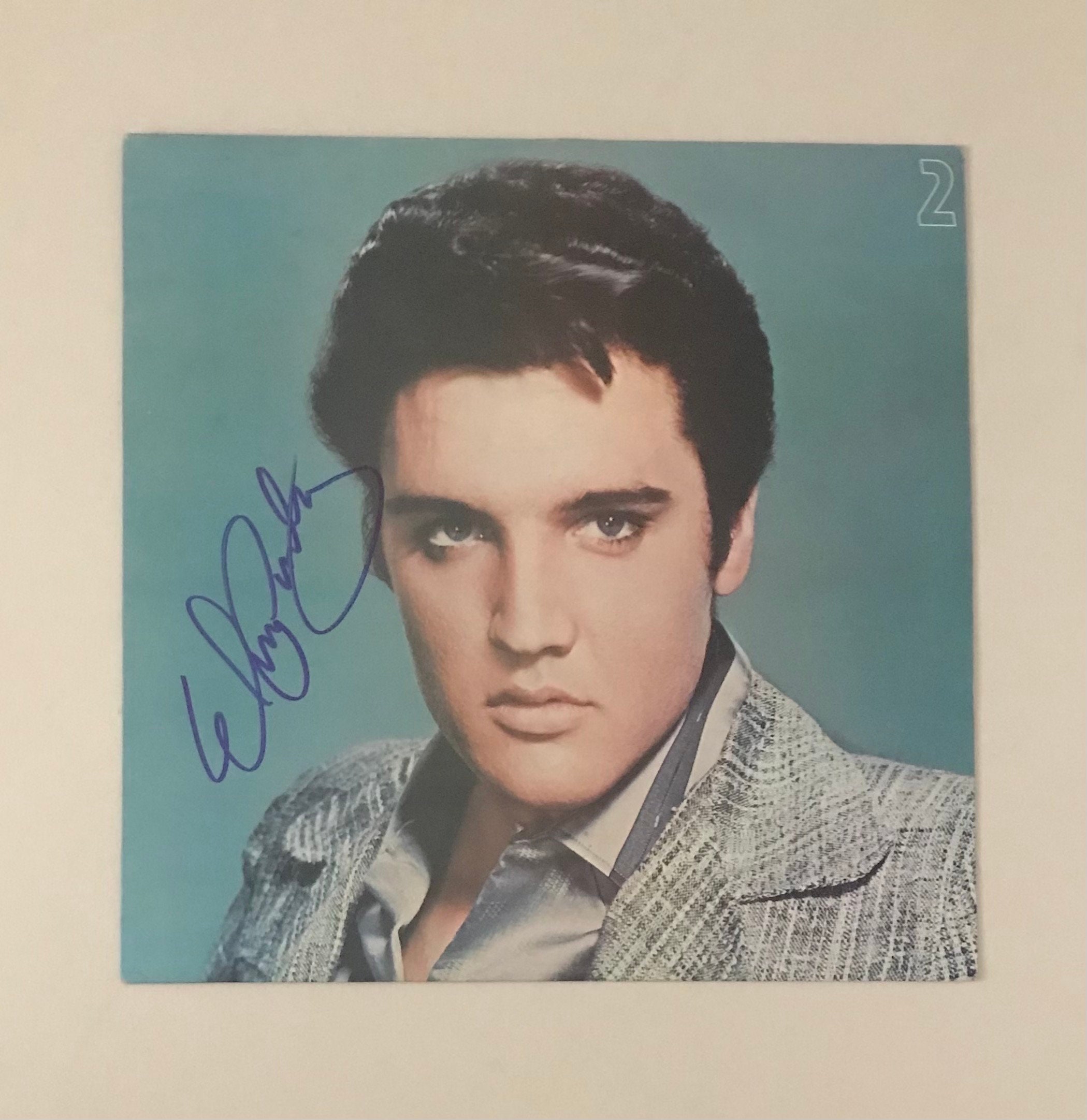 Elvis Presley Signed LP Cover - Etsy