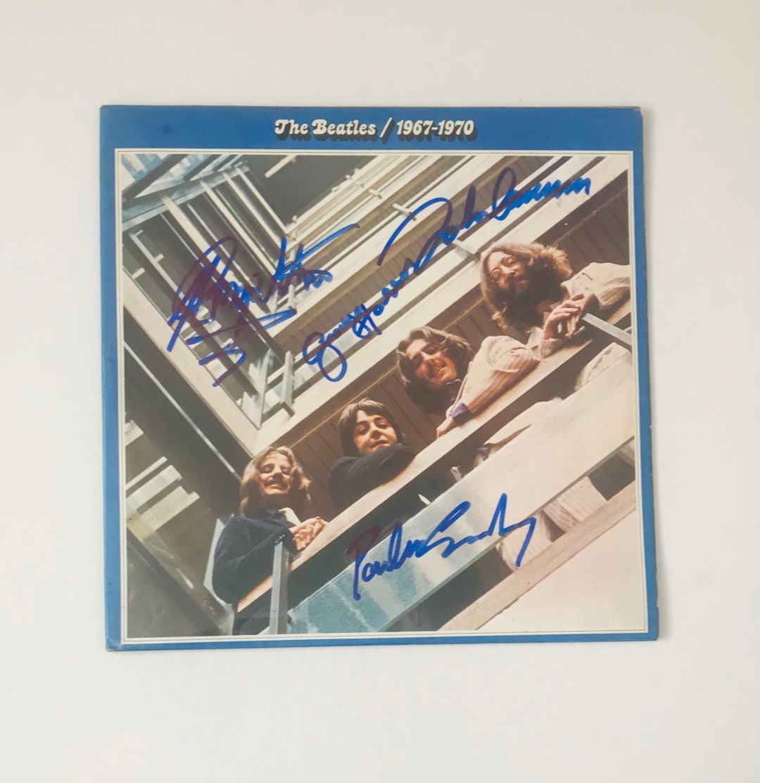 The Beatles Signed LP Cover - Etsy