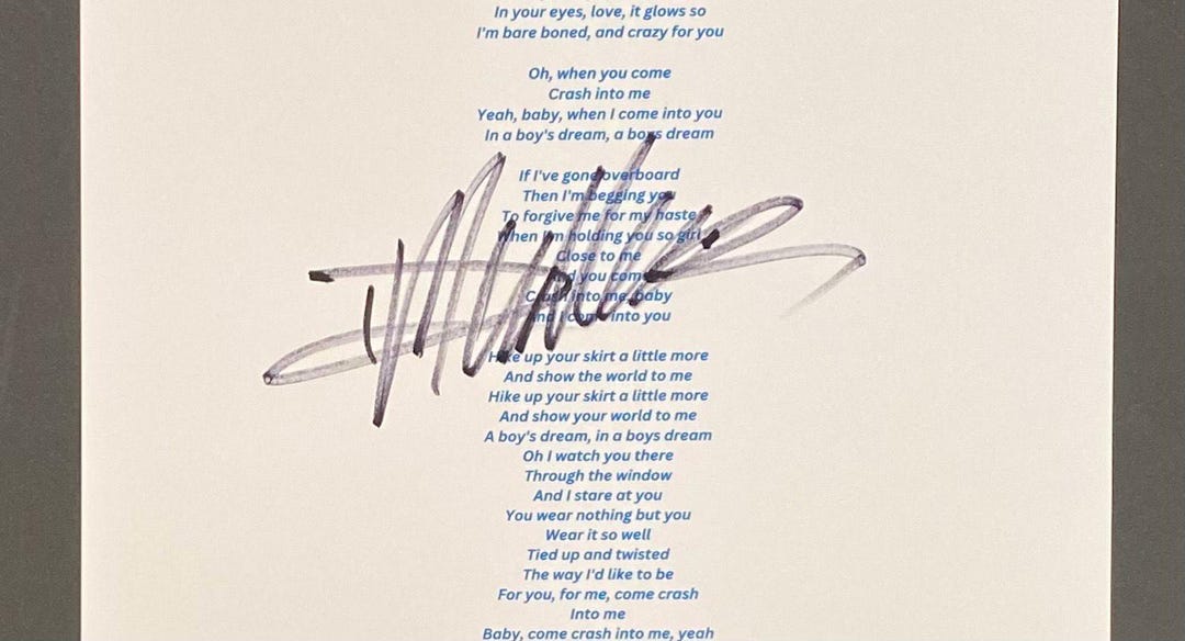 Dave Matthews Autograph on A4 Sheet Inc COA - Etsy